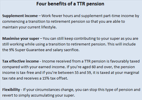 Seven tips on Transition to Retirement pensions - Switzer Report